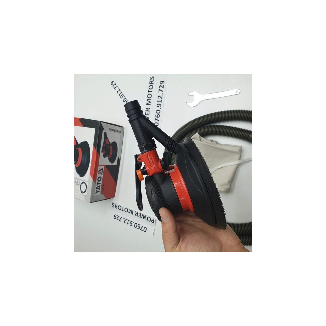 Slefuitor pneumatic Yato 150mm Finisaje netede și de calitate - POWERX.RO